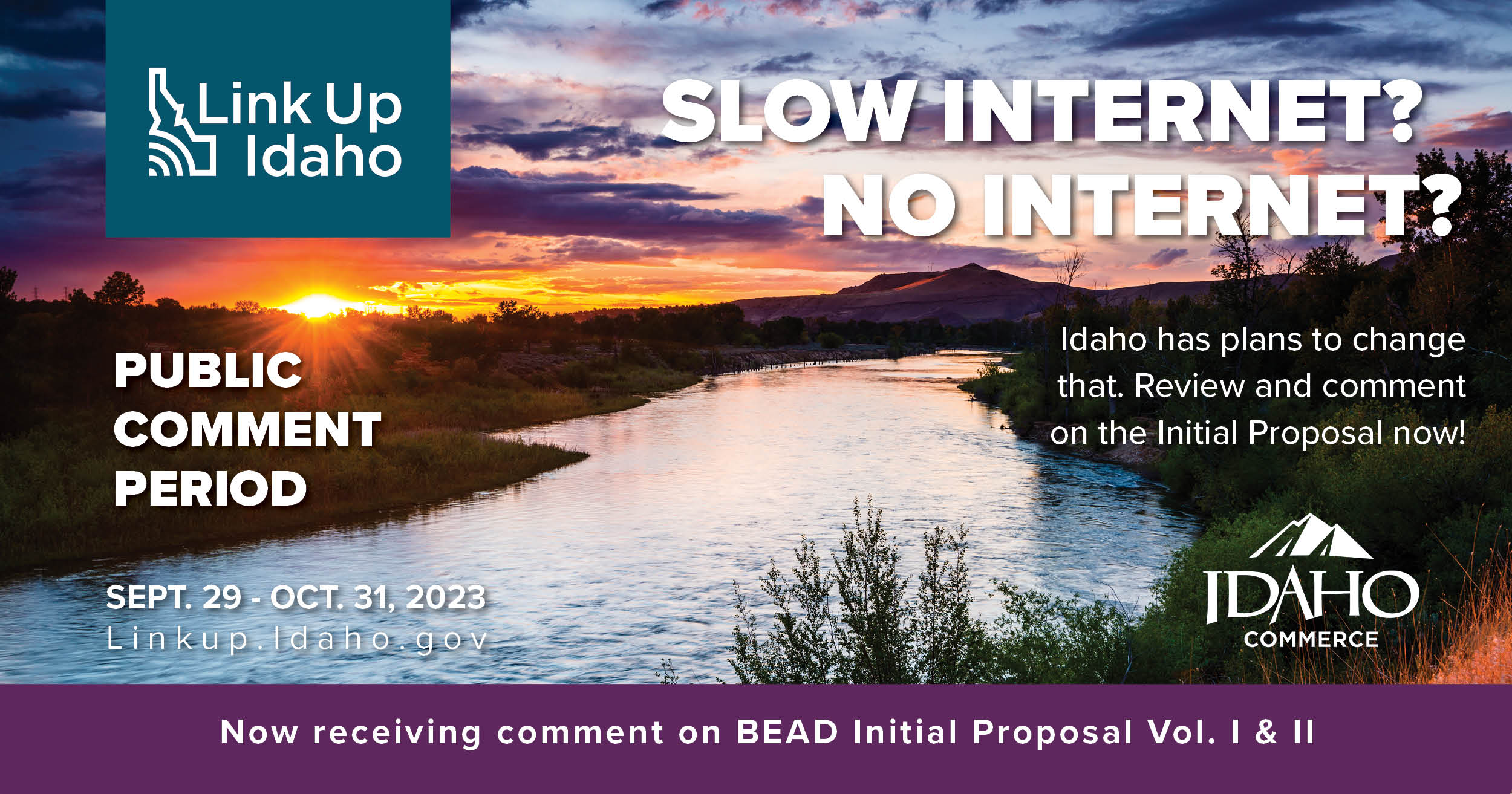 Public Comment Period for Broadband Initial Proposal - CLOSED - Link Up ...